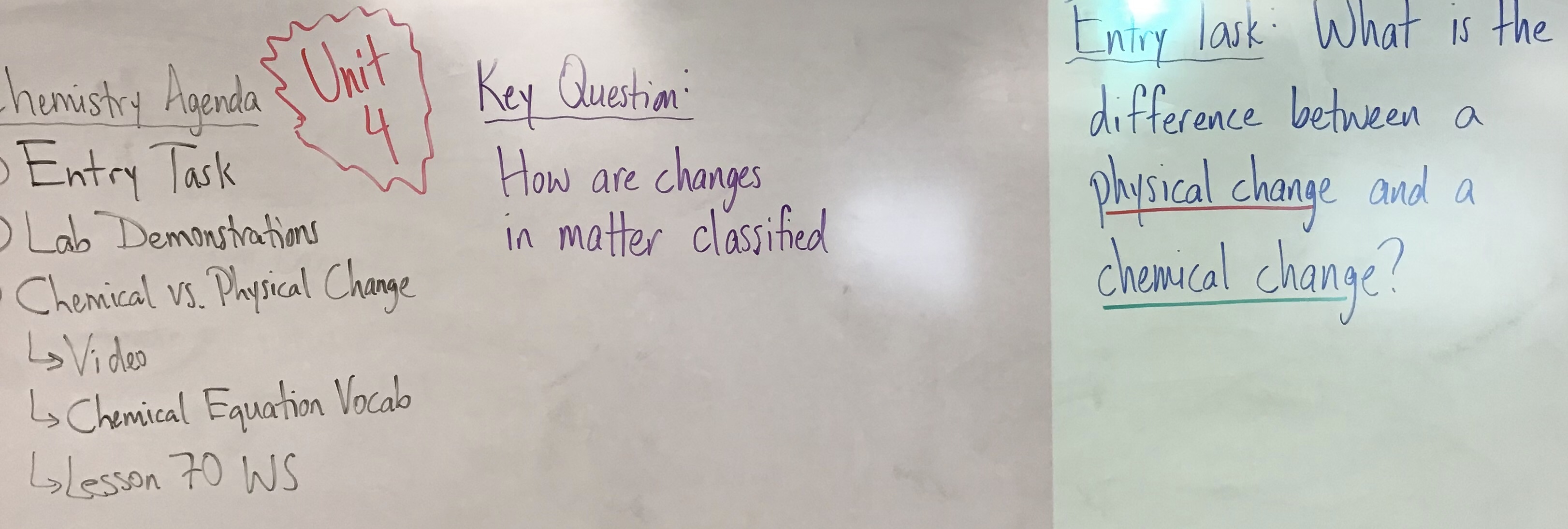 Physical versus Chemical Change | Science with Swart